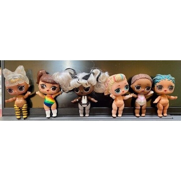 Toys | Mga Entertainment Lol Surprise Mini Fashion Dolls Lot Of 6 ...